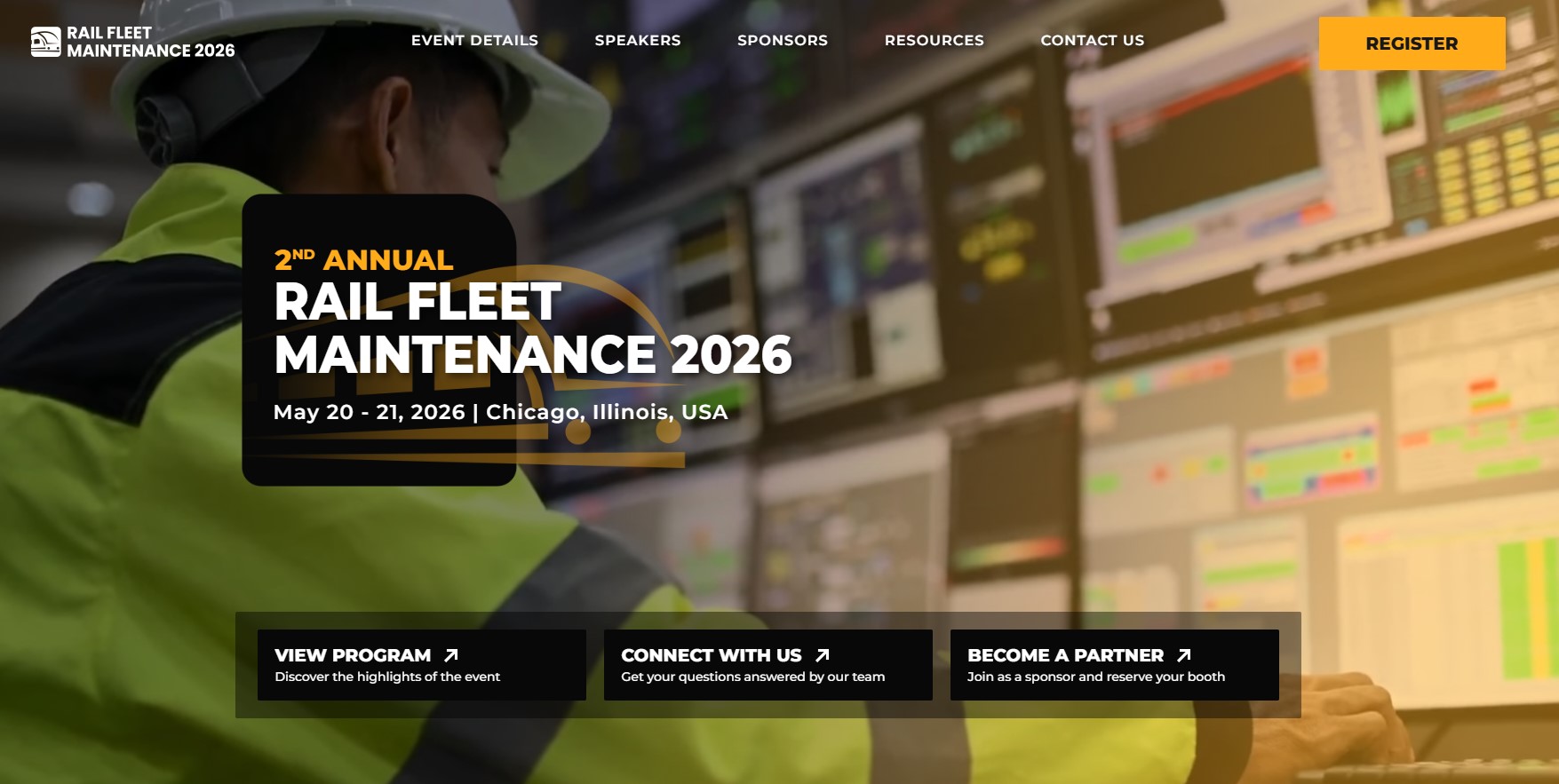Learn about Predictive AI at Rail Fleet Maintenance 2026
